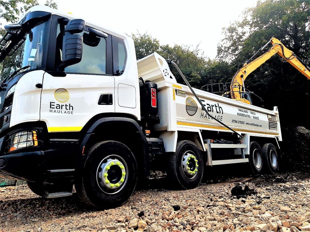 Earth Haulage – Site sustainability through recycling and re-use